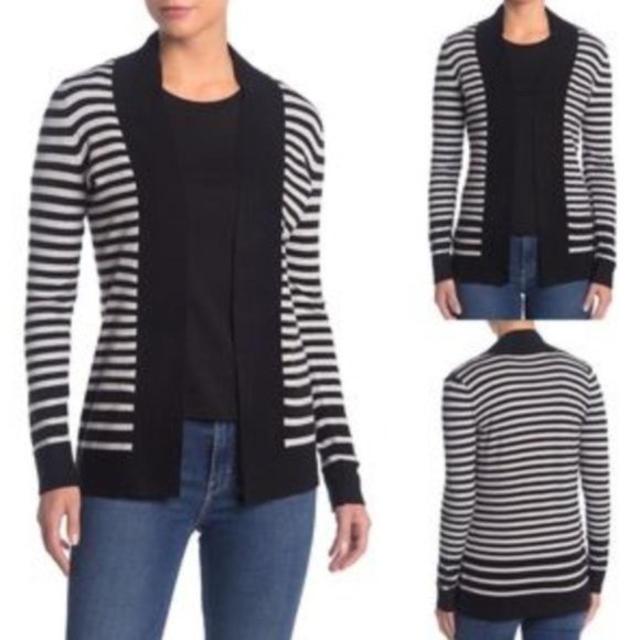 Cyrus | Sweaters | New Cyrus Cozy Striped Open Front Cardigan | Poshmark